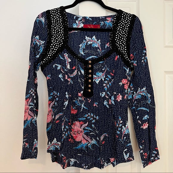 Tigerlily | Tops | Nwot Tigerlily Floral Long Sleeve Top | Poshmark